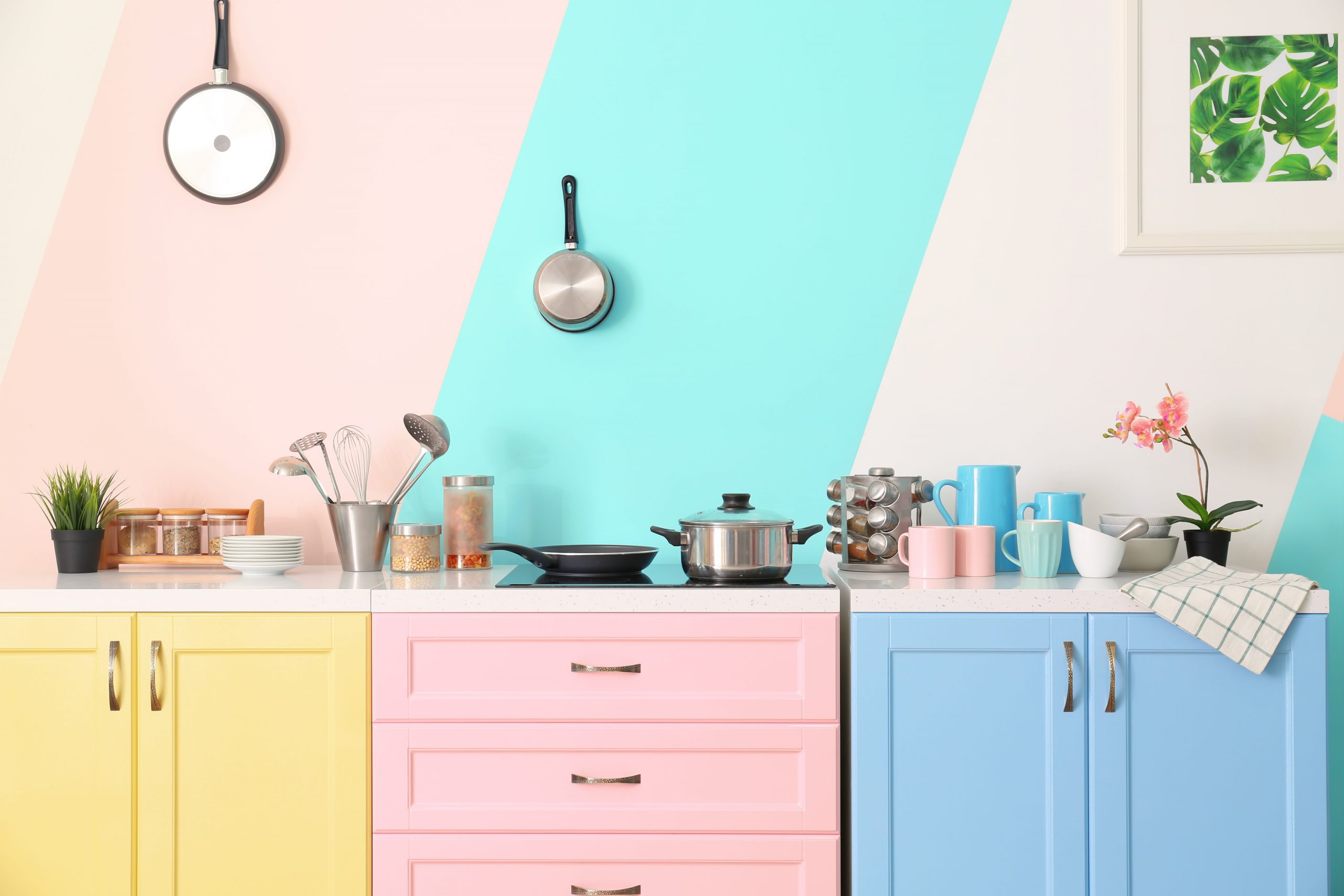 How To Paint Your Kitchen Cabinets - The Colour Shop Jamaica